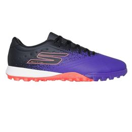Skechers - "Razor" K&uuml;nstlicher Boden Fu&szlig;ballschuhe f&uuml;r Herren (Violett/Schwarz)