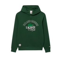 Lacoste - "Roland Garros Edition" Kapuzenpullover f&uuml;r Herren (Gr&uuml;n)