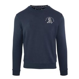 Aquascutum - Sweatshirt f&uuml;r Herren, Rundhalsausschnitt (Marine)