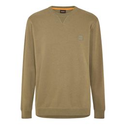 BOSS - "Westart" Sweatshirt f&uuml;r Herren, Rundhalsausschnitt, Premium-Baumwolle (Gr&uuml;n)