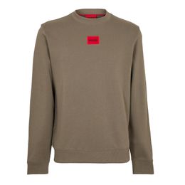 Hugo - "Diragol" Sweatshirt f&uuml;r Herren, Rundhalsausschnitt (Mittelgrau)