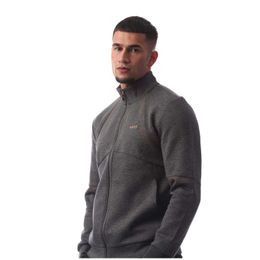BOSS - Sweatshirt f&uuml;r Herren, Regul&auml;r (Mittelgrau)