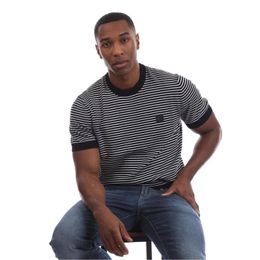 BOSS - "Kanache" Sweatshirt f&uuml;r Herren, Rundhalsausschnitt, kurz&auml;rmlig (Dunkelblau)