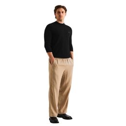 BOSS - "Anion" Pullover f&uuml;r Herren, Baumwolle Kaschmir (Schwarz)