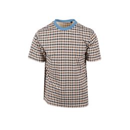 Aquascutum CLUB CHECK T-SHIRT AVIO