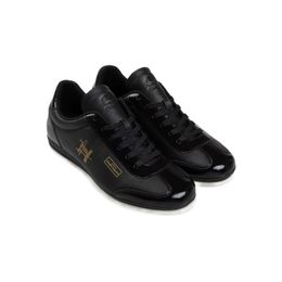 Cruyff Recoupa Leder Herren Schwarze Sneakers