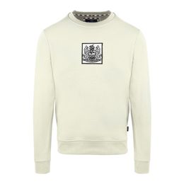 Aquascutum - Sweatshirt f&uuml;r Herren, gerippt (Butterfarben)