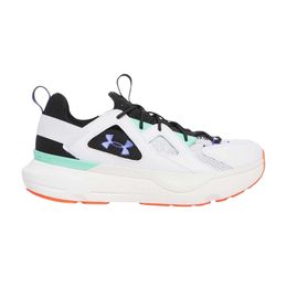 Under Armour - "Infinite" Sneaker f&uuml;r Damen, Netzmaterial (Wei&szlig;/Veilchen)
