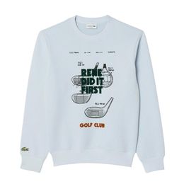Lacoste - Sweatshirt f&uuml;r Herren, Piqu&eacute; (Blau)