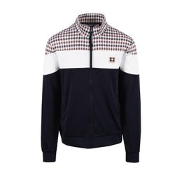Aquascutum CC SHOULDER TRACK TOP NAVY