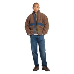 Farah - "Elias" Sweatshirt f&uuml;r Herren, Durchgehender Rei&szlig;verschluss, Regul&auml;r (Grau)