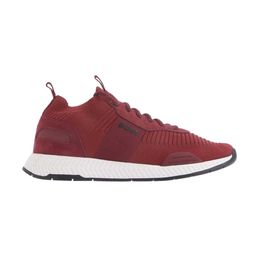 BOSS - "Titanium" Sneaker f&uuml;r Herren, Jerseyware (Rot)