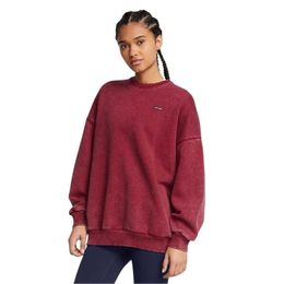 Under Armour - Sweatshirt f&uuml;r Herren/Damen Unisex, Rundhalsausschnitt, &Uuml;bergro&szlig; (Rot)