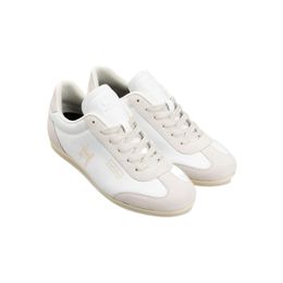 Cruyff Recoupa Leder Herren Wei&szlig;e Sneakers