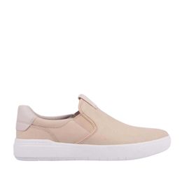 Timberland - "Seneca Bay" Sneaker f&uuml;r Herren, Leder, niedrig geschnitten (Beige)