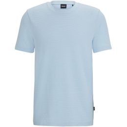 HUGO BOSS - "Boss" T-Shirt f&uuml;r Herren, Baumwolle, Regul&auml;r (Hellblau)