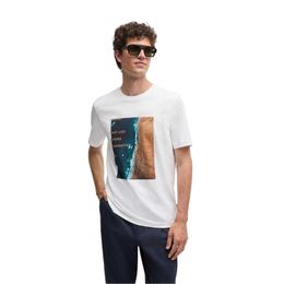 BOSS - "What Lies Beyond Imagination" T-Shirt f&uuml;r Herren (Wei&szlig;)