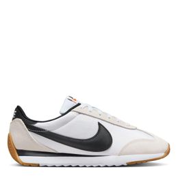 Nike - "Waffle Debut" Sneaker f&uuml;r Damen, Wildleder, Keilabsatz (Wei&szlig;/Schwarz)