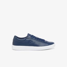 Lacoste - "Baseshot" Sneaker f&uuml;r Herren, Leder (Dunkles Marineblau/Wei&szlig;)