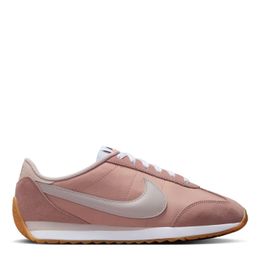 Nike - "Waffle Debut" Sneaker f&uuml;r Damen, Wildleder, Keilabsatz (Pink)
