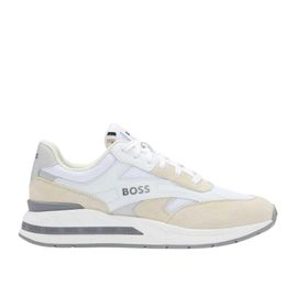 BOSS - "Kurt" Sneaker f&uuml;r Herren, Leder (Wei&szlig;)