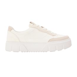 Timberland - "Laurel" Sneaker f&uuml;r Damen, Plattform-Absatz (Nat&uuml;rlich)