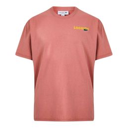 Lacoste - "Effect Ombr" T-Shirt f&uuml;r Herren (Rot)