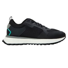 BOSS - "Jonah" Reflektierend Sneaker f&uuml;r Herren, Netzmaterial (Dunkelblau)