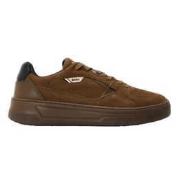 BOSS - "Baltimore" Sneaker f&uuml;r Herren, Canvas (Dunkelgr&uuml;n)
