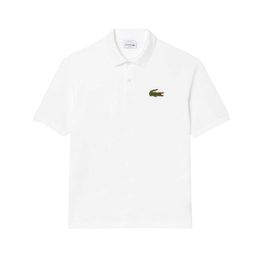 Lacoste - "L.12.12" Poloshirt f&uuml;r Herren, lose Passform (Wei&szlig;)