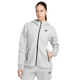 Nike - "Windrunner" Hoodie mit durchgehendem Rei&szlig;verschluss f&uuml;r Damen, Fleece (Grau)