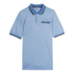 Ted Baker - "Chipa" Poloshirt f&uuml;r Herren, kurz&auml;rmlig (Blau)