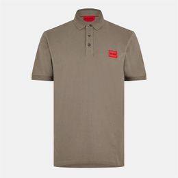 Hugo - "Deruso" Poloshirt f&uuml;r Herren (Mittelgrau)