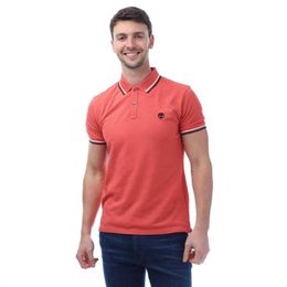 Timberland - "Oyster River" Poloshirt f&uuml;r Herren, Baumwolle (Pink)