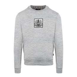 Aquascutum - Sweatshirt f&uuml;r Herren, gerippt (Grau)