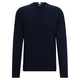 BOSS - "Ecaio-P" Pullover f&uuml;r Herren, Jerseyware (Dunkelblau)