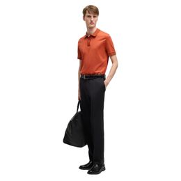 BOSS - "Parlay" Poloshirt f&uuml;r Herren, Technisch (Dunkel-Orange)