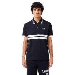 Lacoste - Poloshirt f&uuml;r Herren, Premium-Baumwolle (Schwarz)