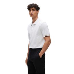 BOSS - "Parlay 147" Poloshirt f&uuml;r Herren (Wei&szlig;)