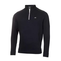 Calvin Klein - Sweatshirt f&uuml;r Herren, Rei&szlig;verschluss, Raglan&auml;rmel (Marine)