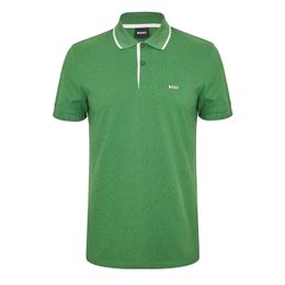 BOSS - "Firenze" Poloshirt f&uuml;r Herren, kurz&auml;rmlig (Gr&uuml;n)