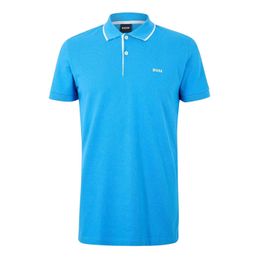BOSS - "Firenze" Poloshirt f&uuml;r Herren, kurz&auml;rmlig (Pastellblau)