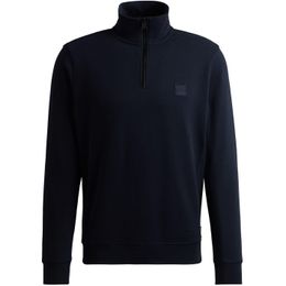BOSS - Sweatshirt f&uuml;r Herren, Frottee (Dunkelblau)