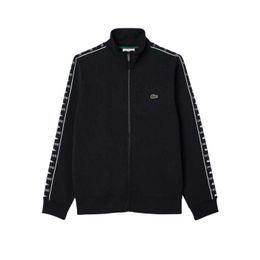 Lacoste - Sweatshirt f&uuml;r Herren, Durchgehender Rei&szlig;verschluss (Schwarz)