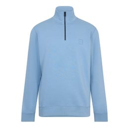 BOSS - Sweatshirt f&uuml;r Herren, Frottee (Pastellblau)
