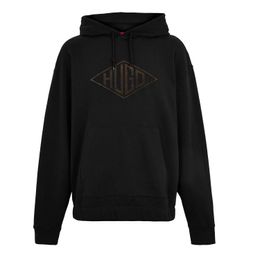 Hugo - "Dacorolo" Kapuzenpullover f&uuml;r Herren, Baumwolle (Schwarz)