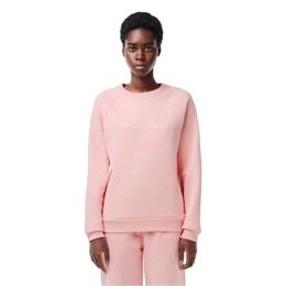 Lacoste - Sweatshirt f&uuml;r Damen, leger (Pink)