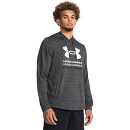 Under Armour - "Rival Terry" Kapuzenpullover f&uuml;r Herren (Grau)