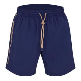 BOSS - Badeshorts f&uuml;r Herren, Polyester, leger (Marine)