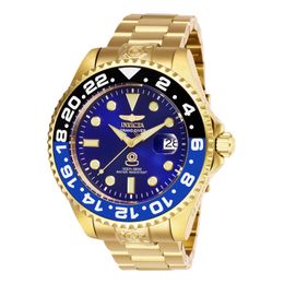 Invicta Grand Diver 27971 Herrenuhr - Automatikwerk - Edelstahl mit blauem Zifferblatt - 47 mm